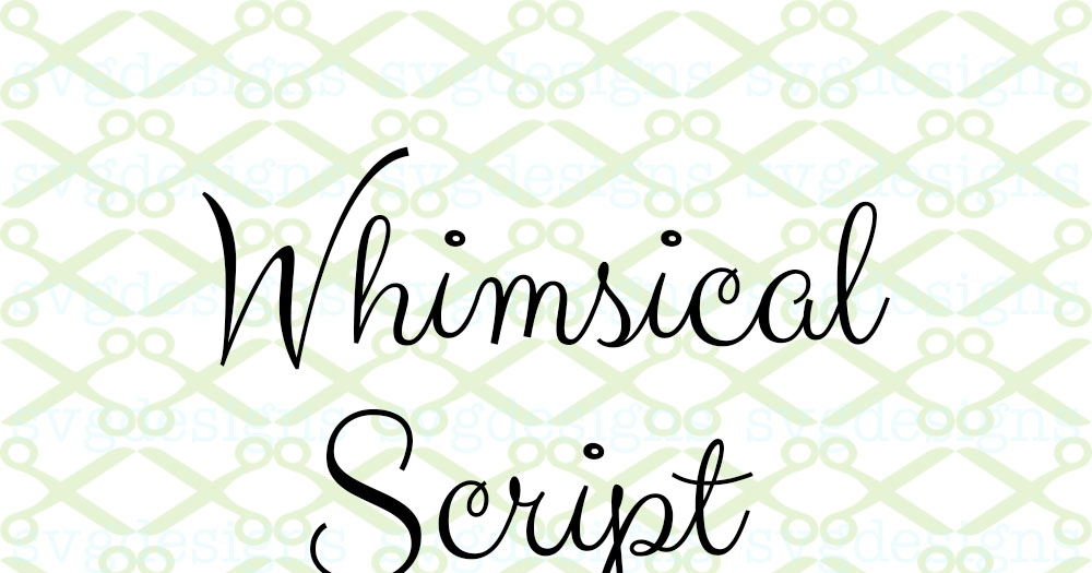 Whimsical Script Font
